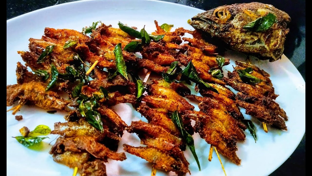 How to Make Netholi Fry I Anchovy Fry I Kozhuva Varuthathu | കറുമുറാ ...