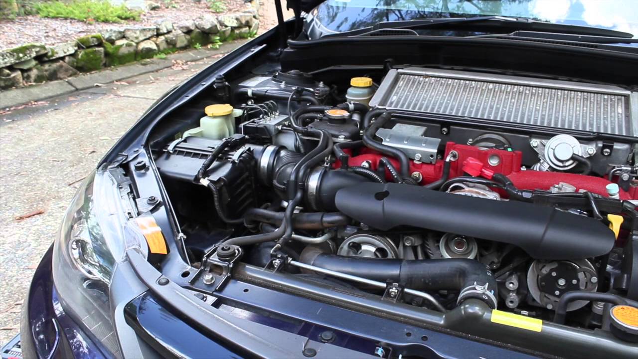Subaru WRX STI Intake Silencer Delete 2011+ - YouTube