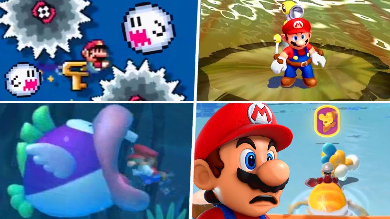 Evolution of Hardest Super Mario Water Levels (1986 - 2021) - YouTube