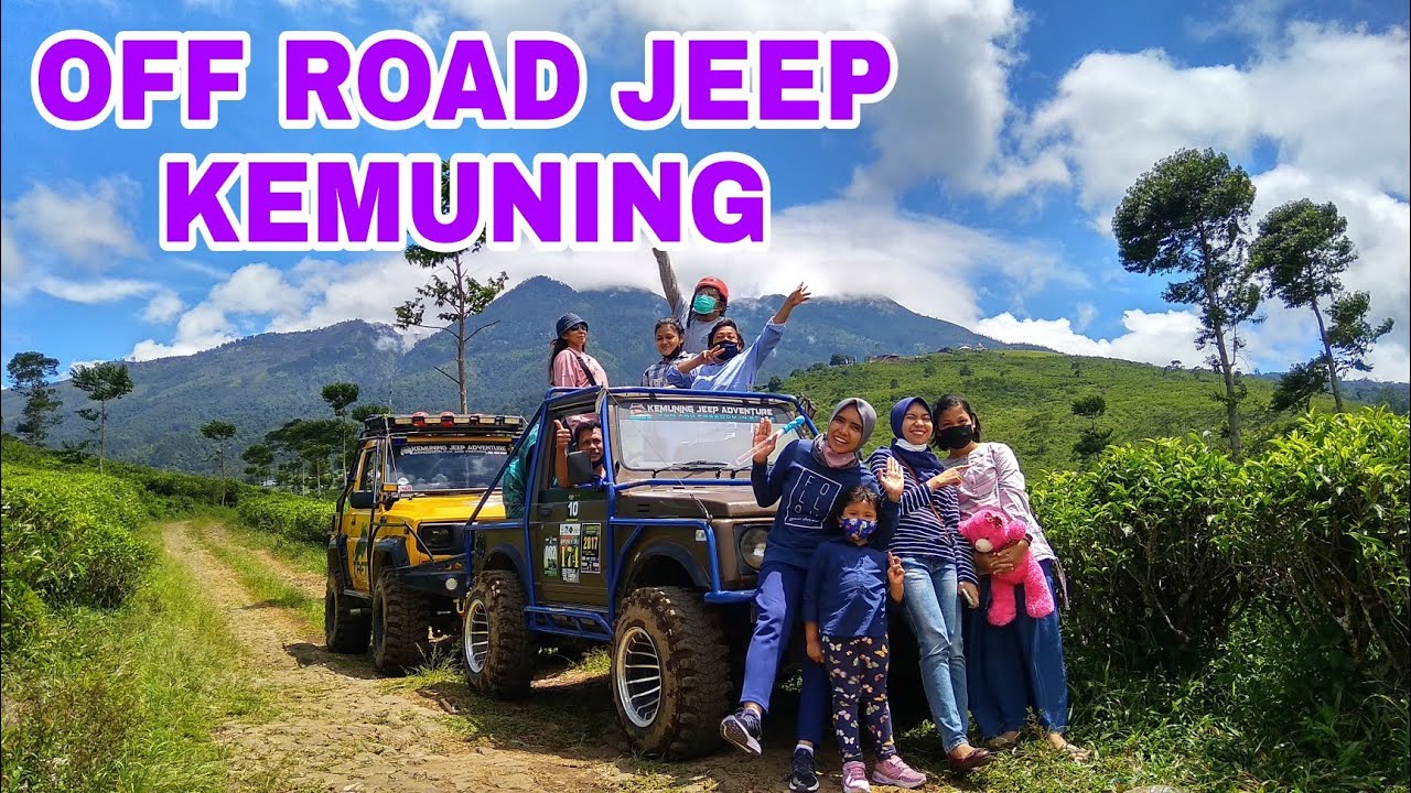Memacu Adrenalin 😱 FUN OFF ROAD JEEP💝 Kebun Teh Kemuning 💝 - YouTube
