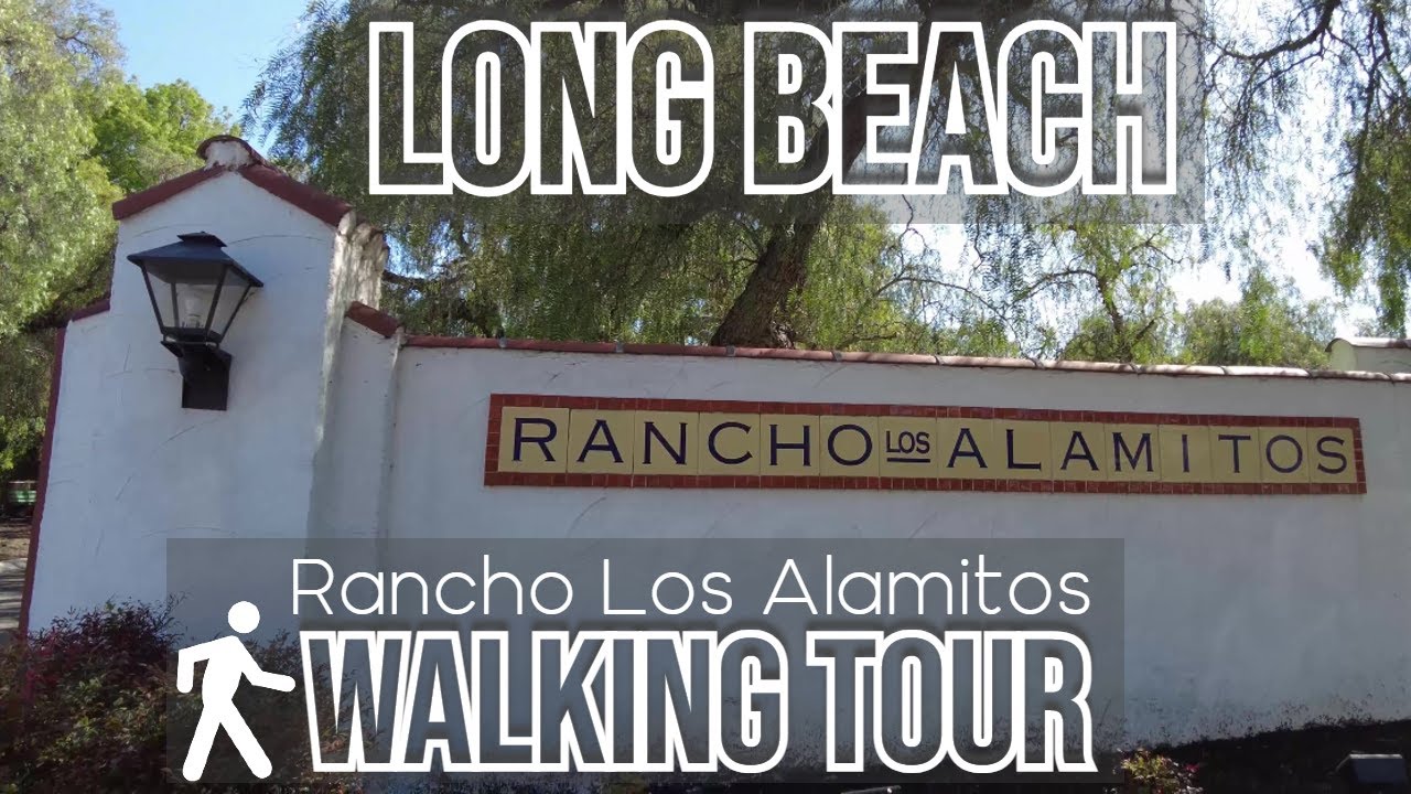 Rancho Los Alamitos, Long Beach CA Walking Tour 4K - YouTube