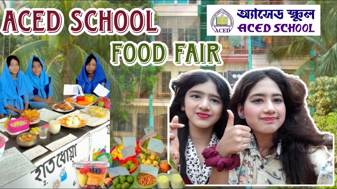 Aced School | Food Fair in School | Daily vlog | Raisa Anjum - YouTube