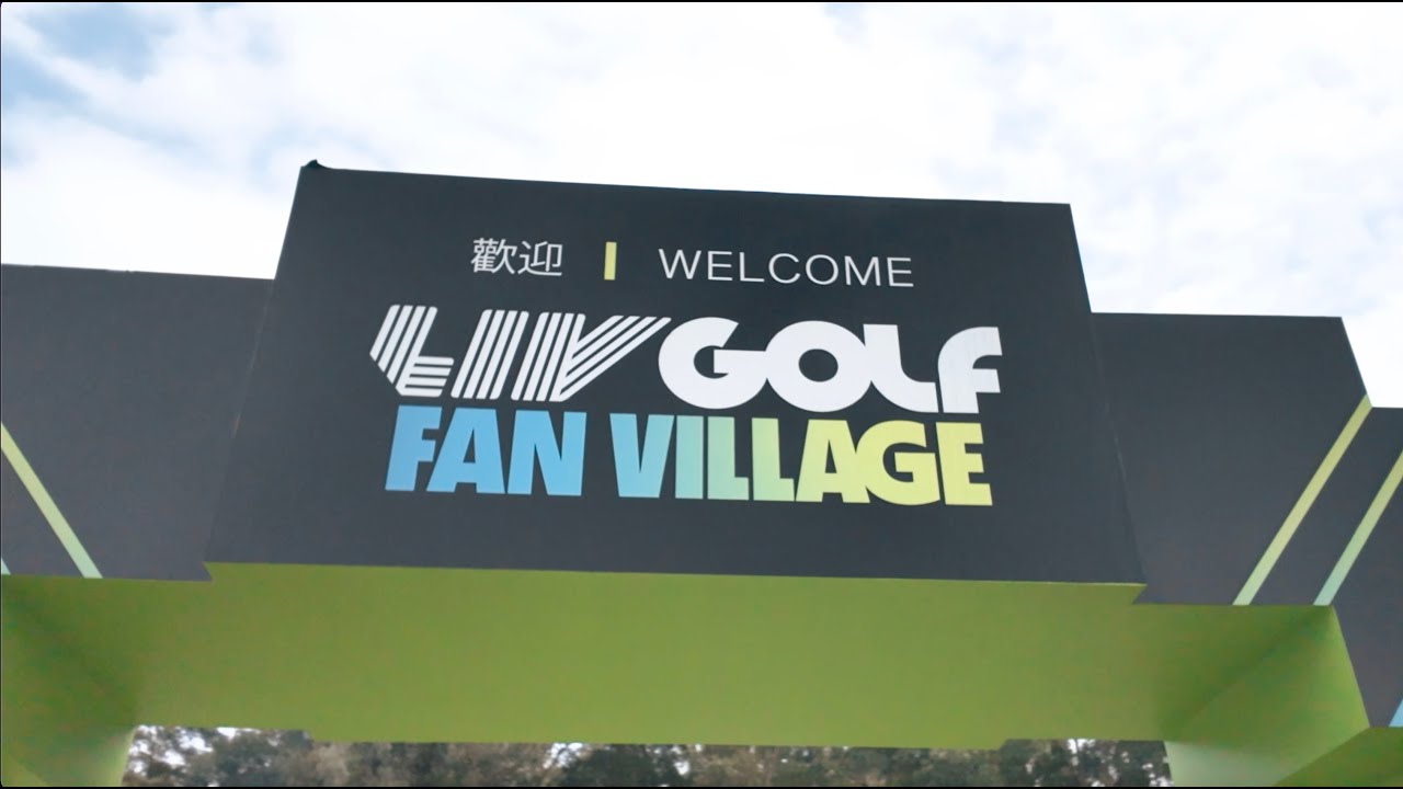 LIV Golf Hong Kong 2025 | Fan Village Build Chunky Onion Productions ...