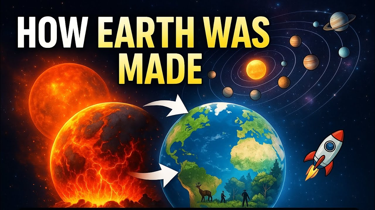 "How Life Began on Earth 🌍 | The Origin of Life Explained Simply". # ...