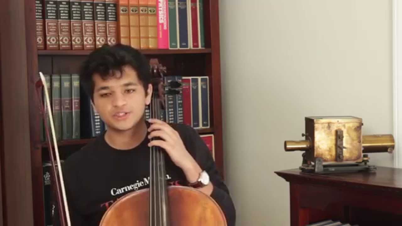 How to play a F Major Cello Scale - 2 Octave - YouTube