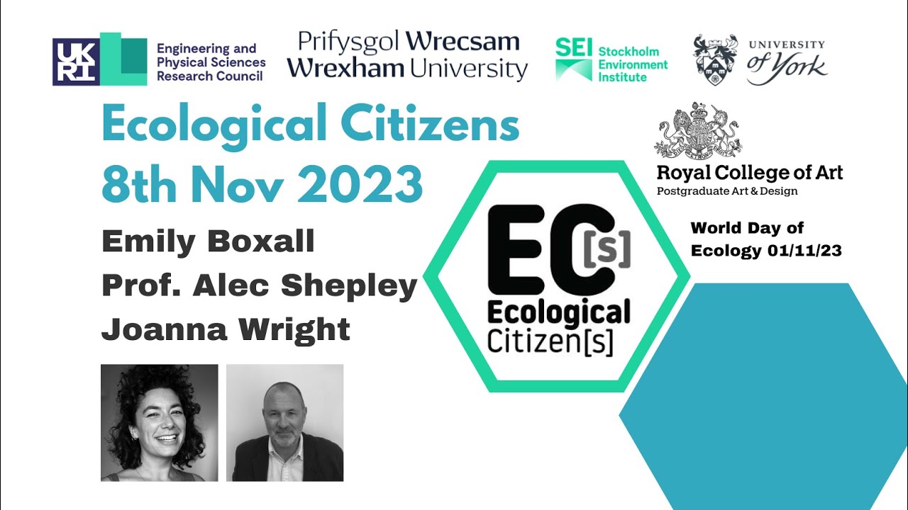 Insights Wales | Ecological Citizens | Emily Boxall & Professor Alec ...