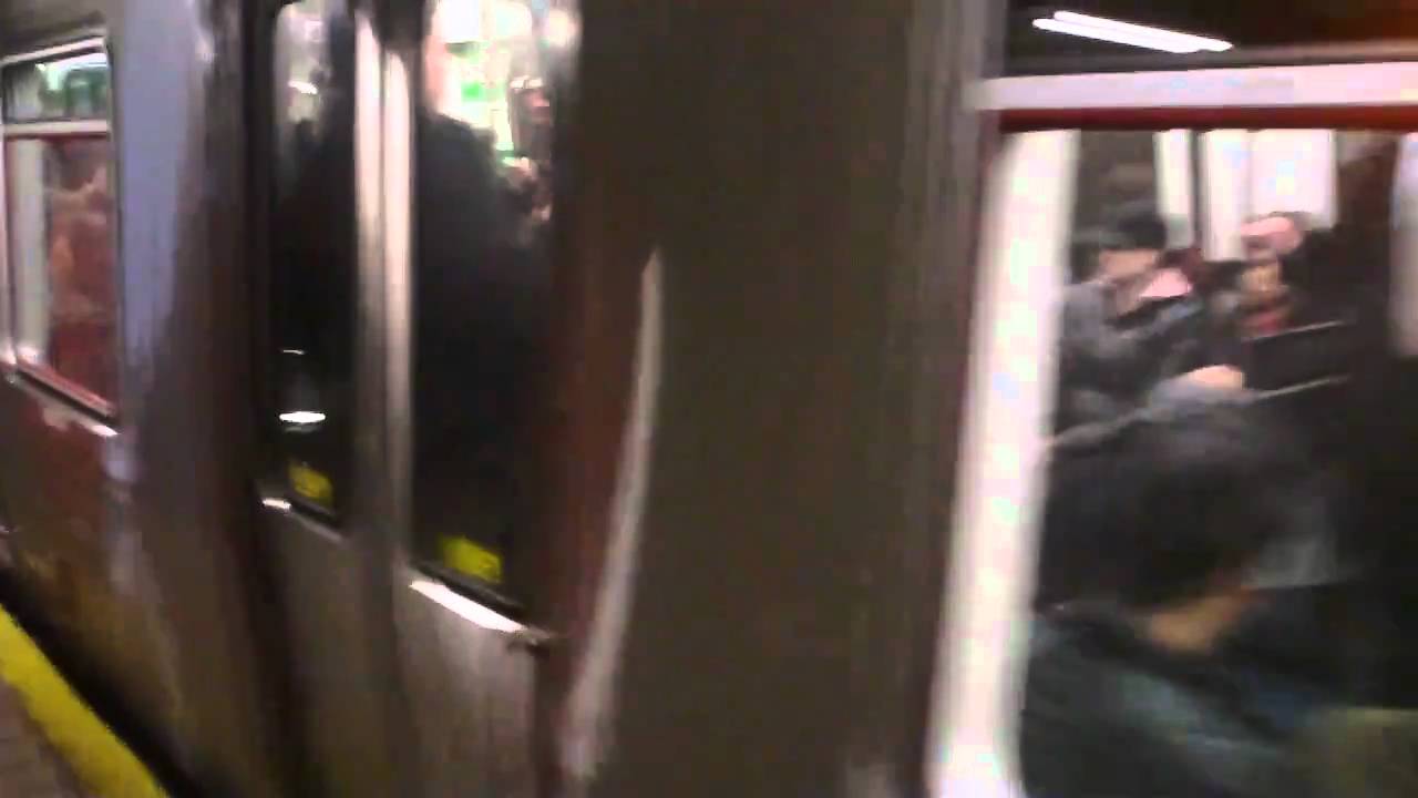 PATH Train Departing Newport for 33rd Street - YouTube