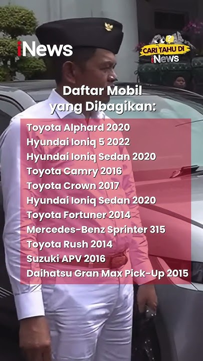 Pusing Kebanyakan, Dedi Mulyadi Bagi-bagi Mobil Dinas #shorts - YouTube