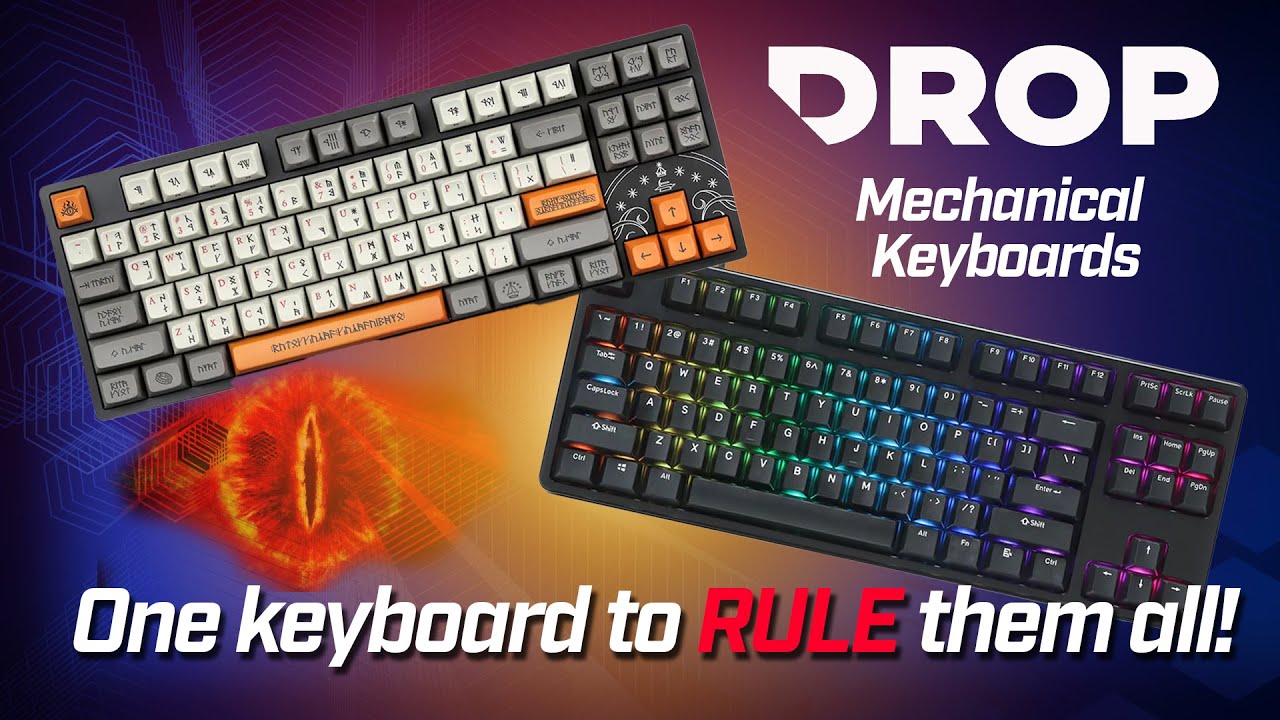 Drop Mechanical Keyboards Review - Lord of The Rings & Midnight Classic ...