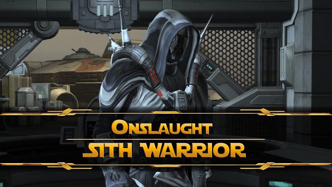 SWTOR - Onslaught - Objective Meridian [Sith Warrior - Dark Side] - YouTube