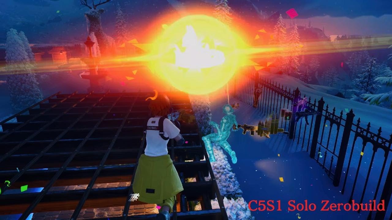 Fortnite C5S1 Solo Zerobuild 18 ＃ APRIL O'NEIL - YouTube