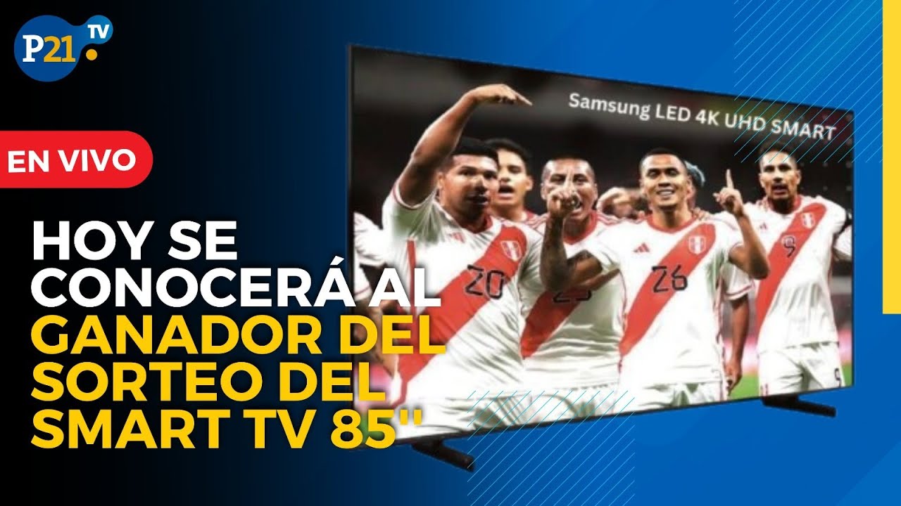 🔴#EnVIVO: Llegó el día: Hoy será el sorteo del TV SMART 85′' - YouTube