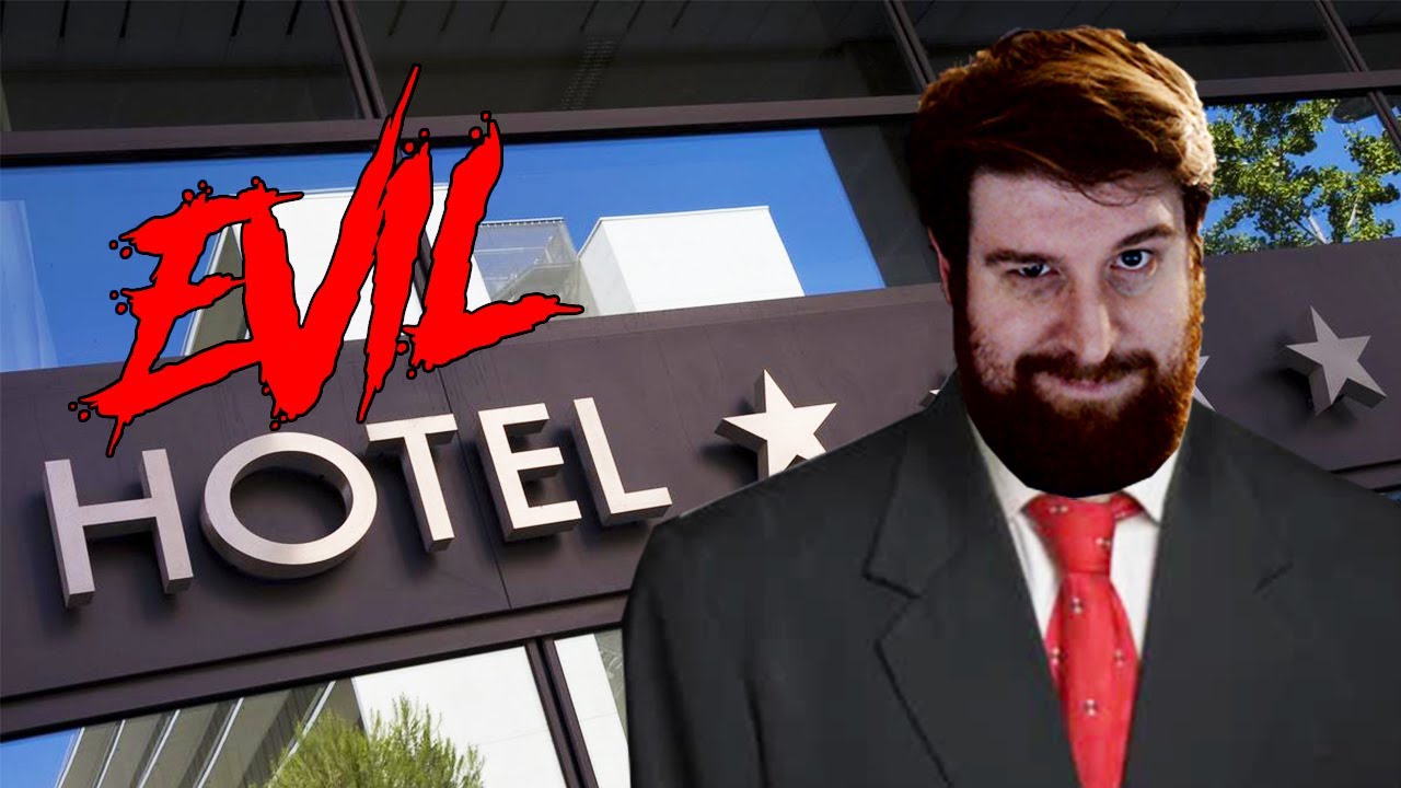 WOULD YOU STAY AT MY EVIL HOTEL? | Evil Genius | #2 - YouTube