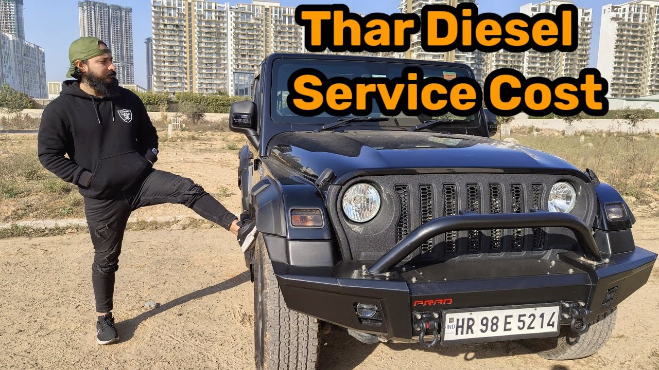 Mahindra Thar 2nd Service at 10000km @2023 |Complete Cost and ...