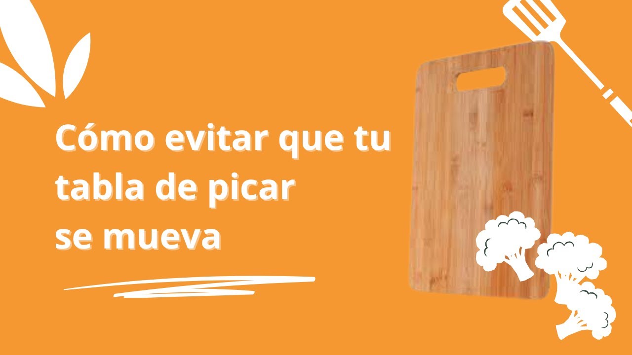 ¡Nunca Más Tabla de Picar Inestable! Truco Fácil para Cortar Carne y ...