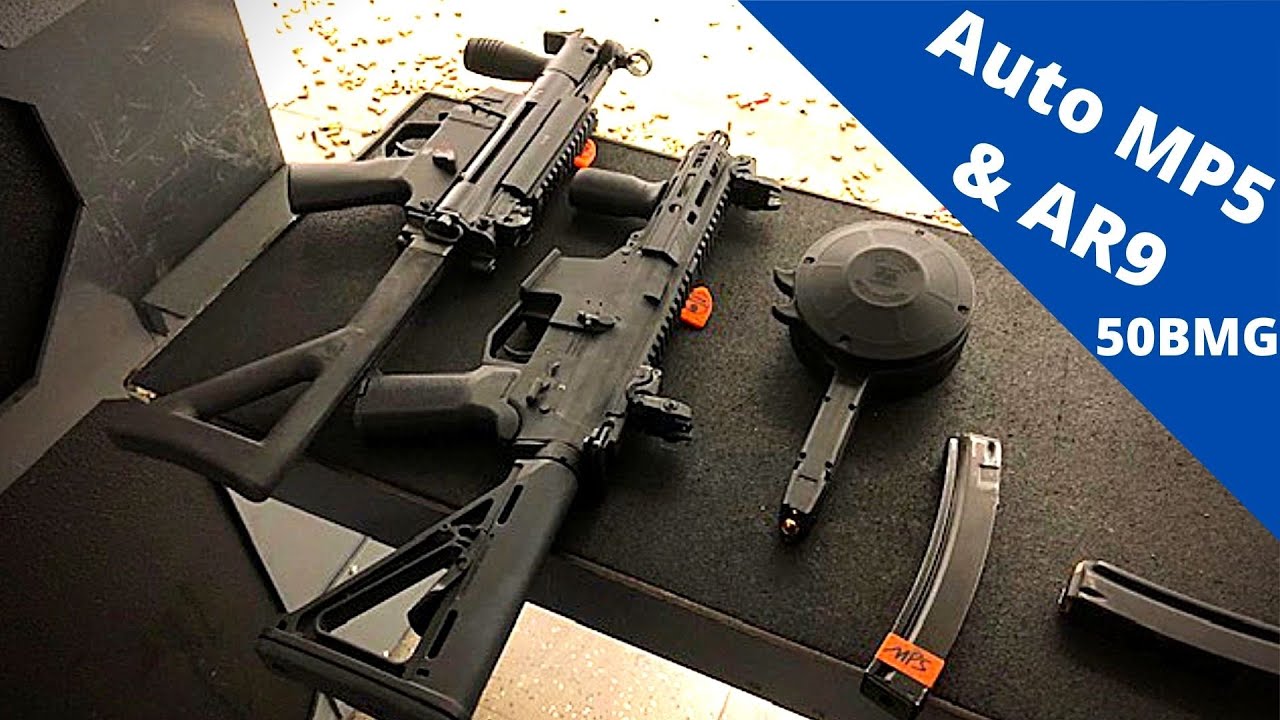 Full Auto MP5 | AR9 | 50BMG - YouTube
