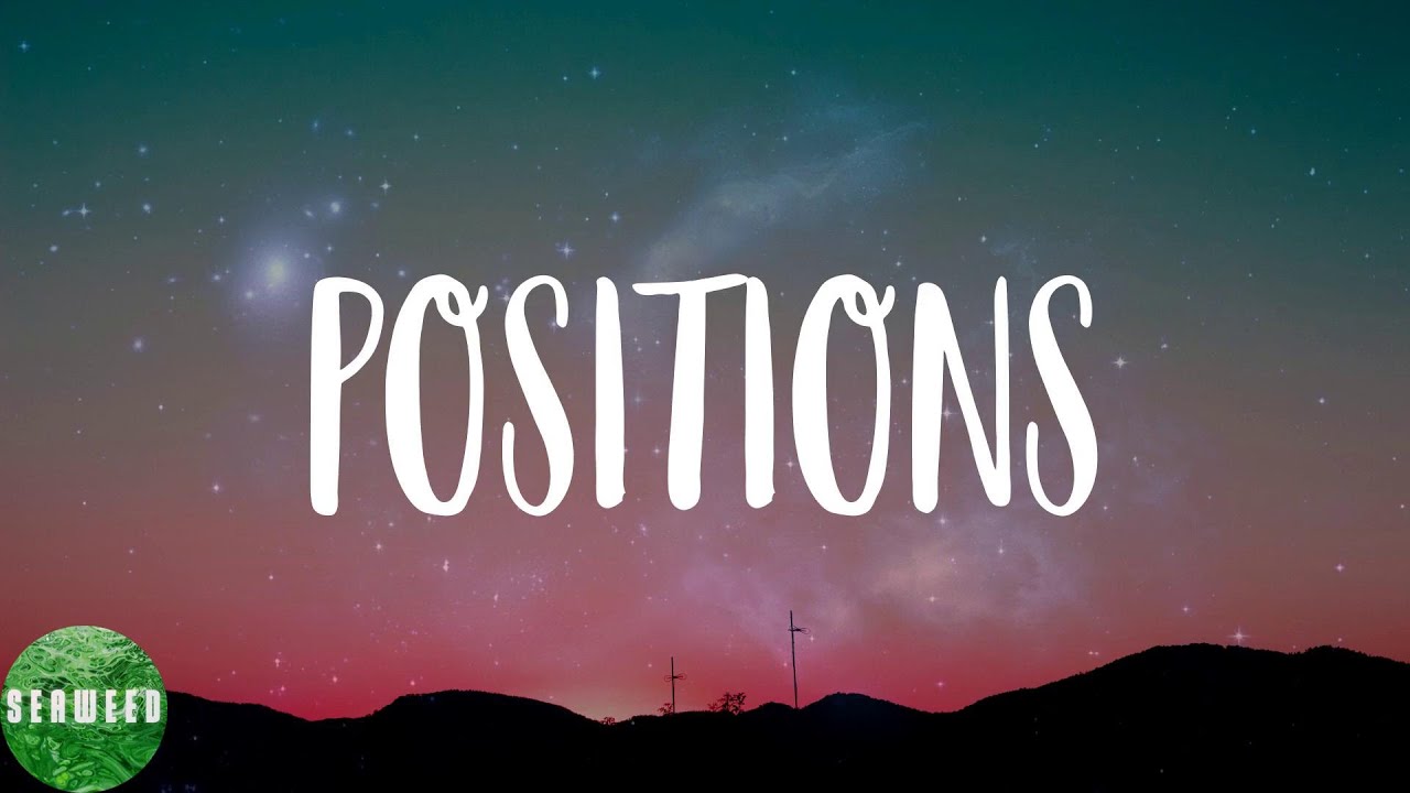 Ariana Grande - positions (Lyrics) - YouTube