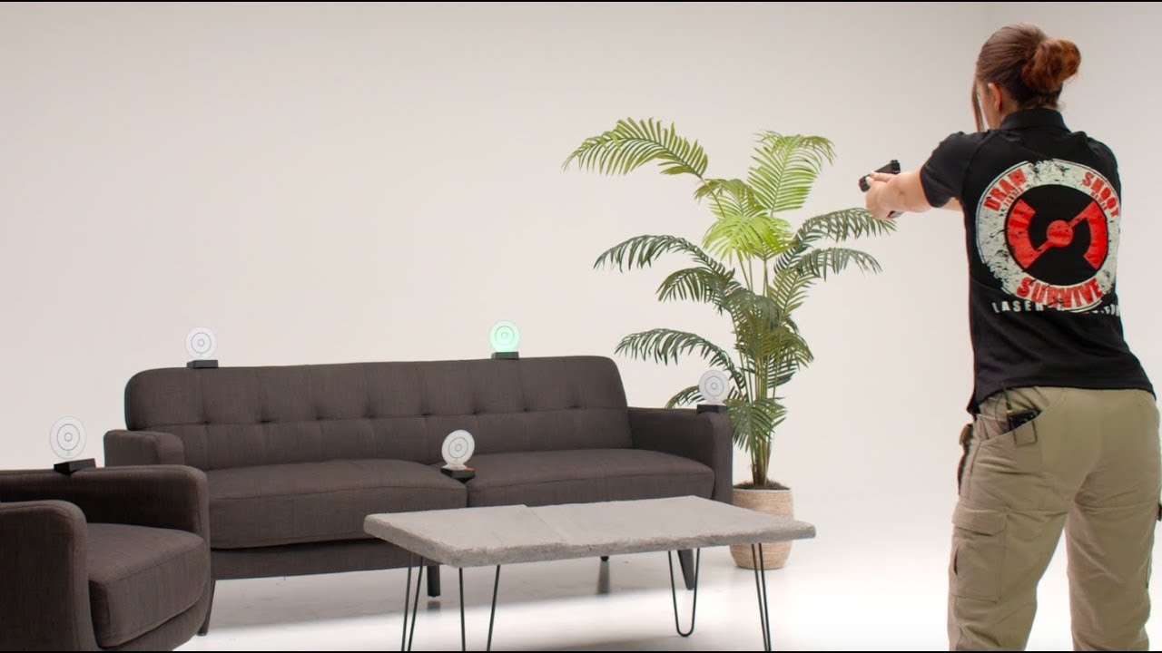 Random Shooter Using LaserPET II and IMTTS - YouTube