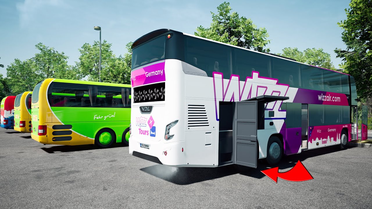 Fernbus Simulator | VDL Futura Double Decker Ultra Luxury Coach - YouTube