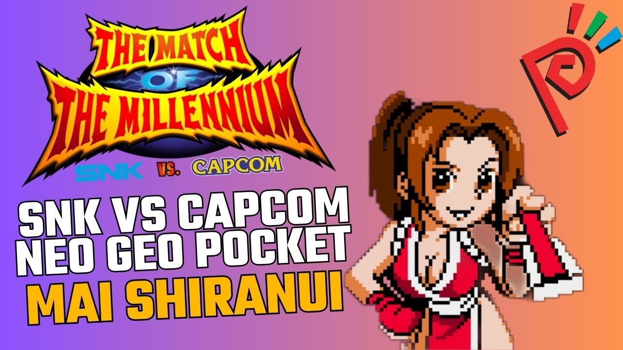SNK VS Capcom The Match of The Millennium Neo Geo Pocket (Mai Shiranui ...