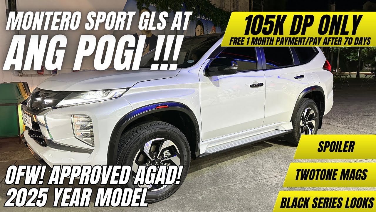 Montero Sport GLS AT upgrade to Black Series looks for free | SPOILER ...
