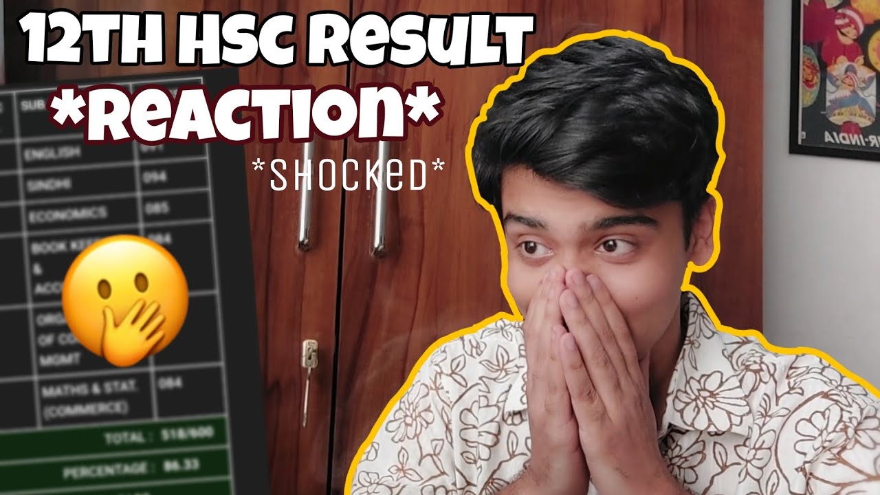 12 Hsc Result Reaction 😨🤯| #MaharashtraHscResult #HscResult ...