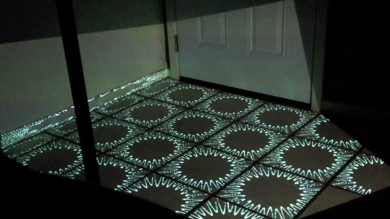 Projection Mapping Onto Tile - YouTube