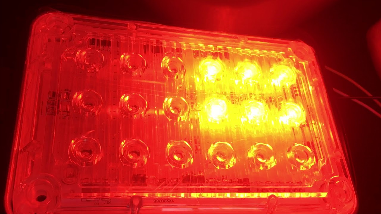 3W LED Emergency Ambulance Warning Light - YouTube