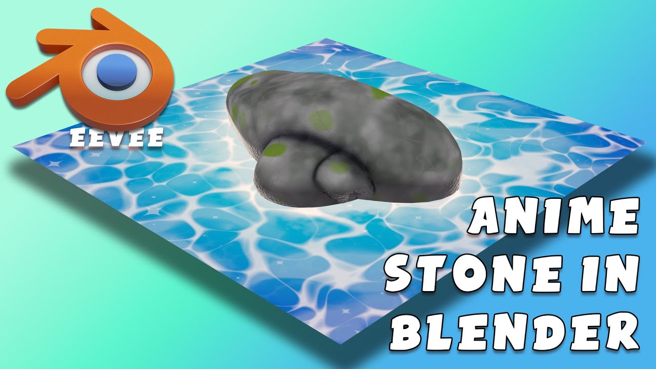How to Make a Stylized Anime Stone Material in Blender – Step by Step ...
