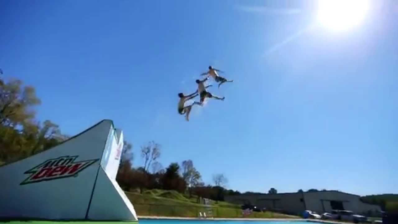 Slip and Slide LAUNCH RAMP - YouTube