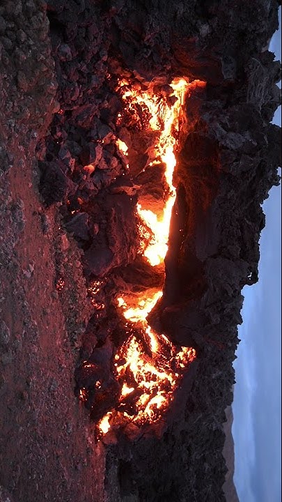 Drone Footage Of Lava Iceland Volcano Eruption Top 5 Volcano