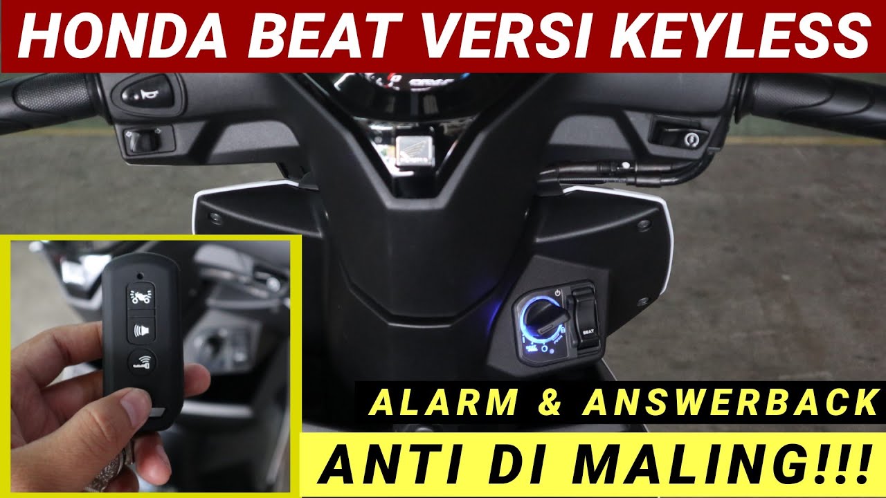 BEAT VERSI KEYLESS‼️CANGGIH GAK MAU KALAH SAMA PCX160 & ADV150 - YouTube