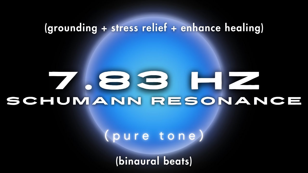 7.83 Hz Pure Tone (Binaural Beats) • Schumann Resonance • Reduce ...