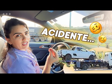 A GENTE VIU UM ACIDENTE INDO NO MERCADO 😲