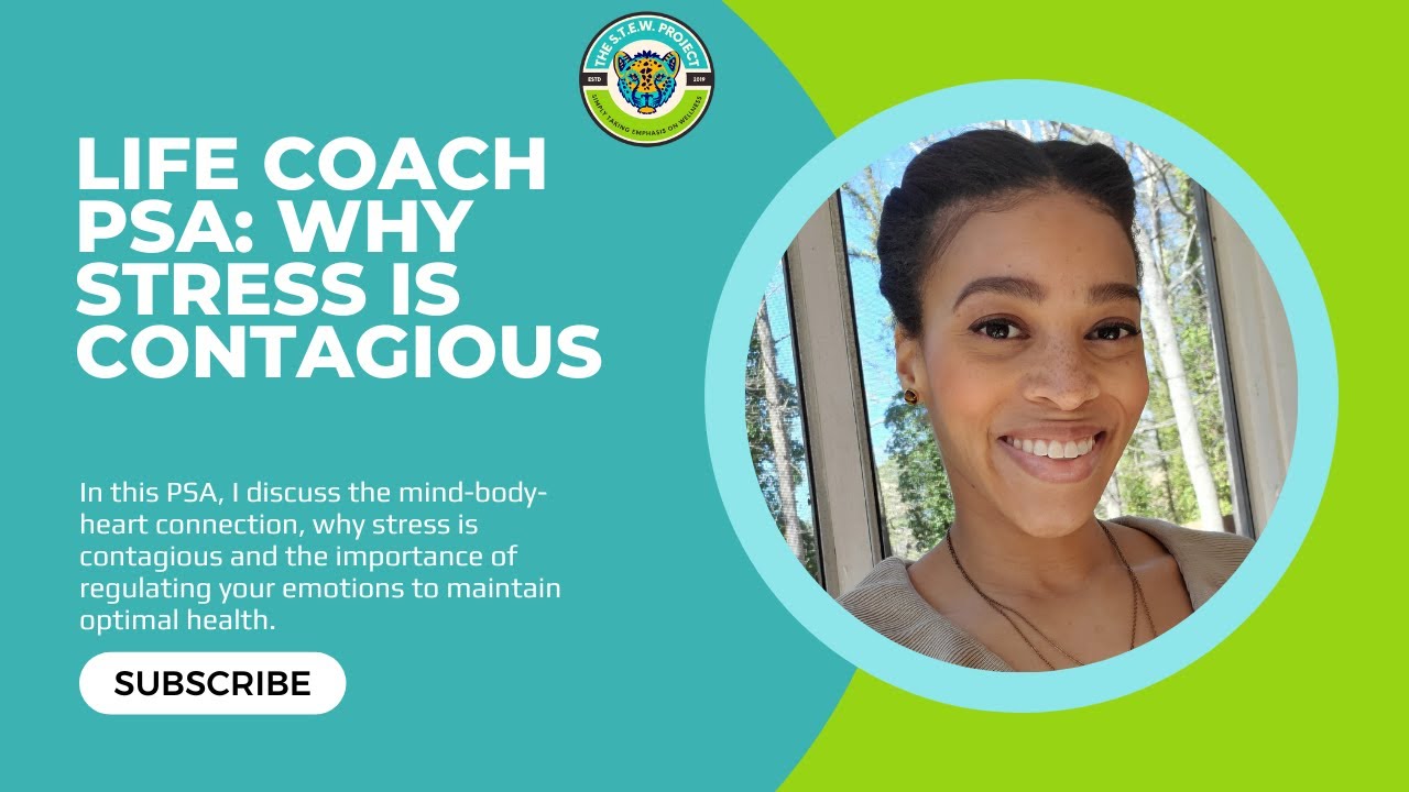 Life Coach PSA: Why Stress is Contagious 🥴 - YouTube