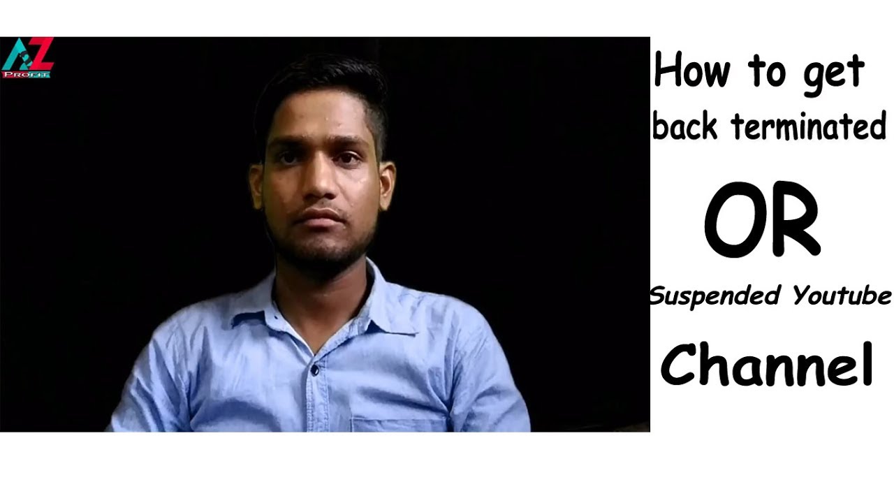 How To Back Terminated Or Suspended Channel Hindi Very Easy Tricks how-to-back-terminated-or-suspended-channel-hindi-very-easy-tricks