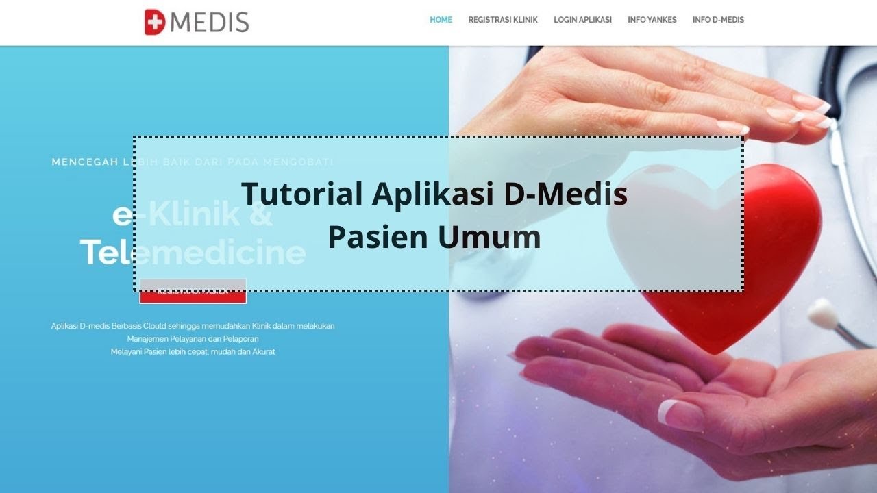 Tutorial Aplikasi D-Medis (Pasien Umum) - YouTube