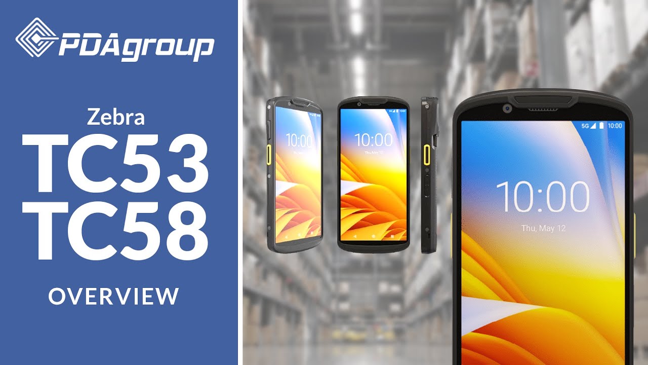 Zebra TC53/TC58 Mobile computer | Komputer mobilny - YouTube
