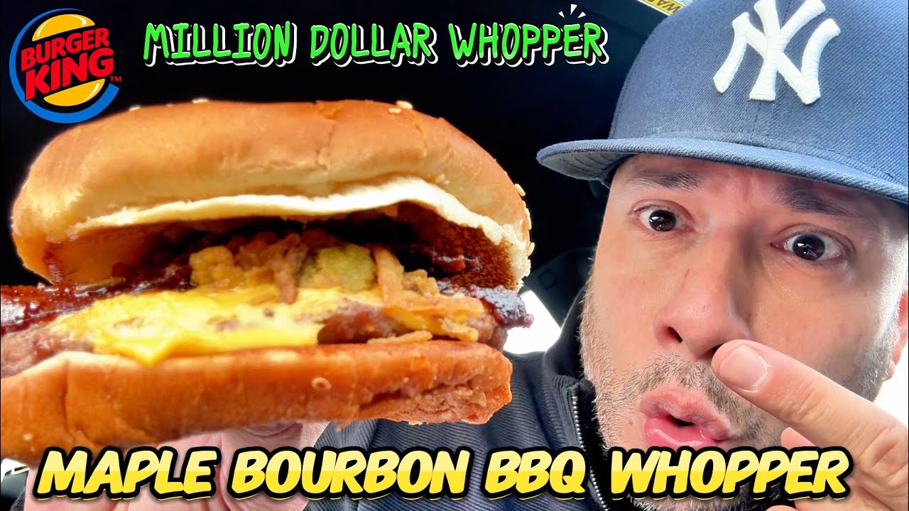BURGER KING® MAPLE BOURBON BBQ WHOPPER REVIEW! WILL THIS ONE BE A FAN ...