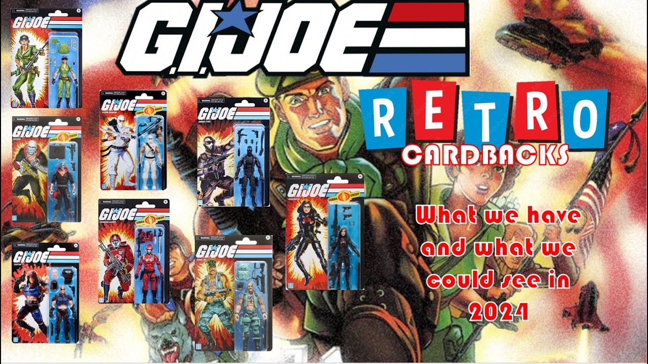 G I JOE RETRO CARDBACKS - YouTube