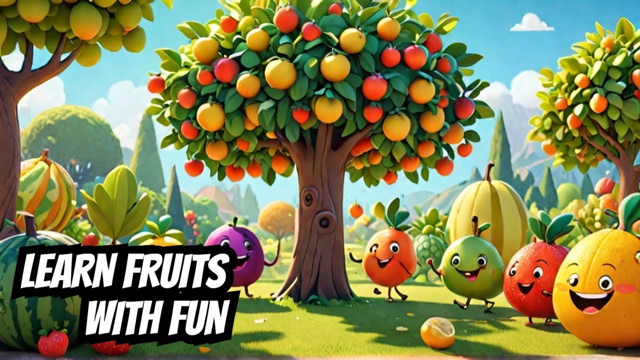 Fruit Fun Challenge: Learn 10 Fruits in 10 Minutes or Less! - YouTube