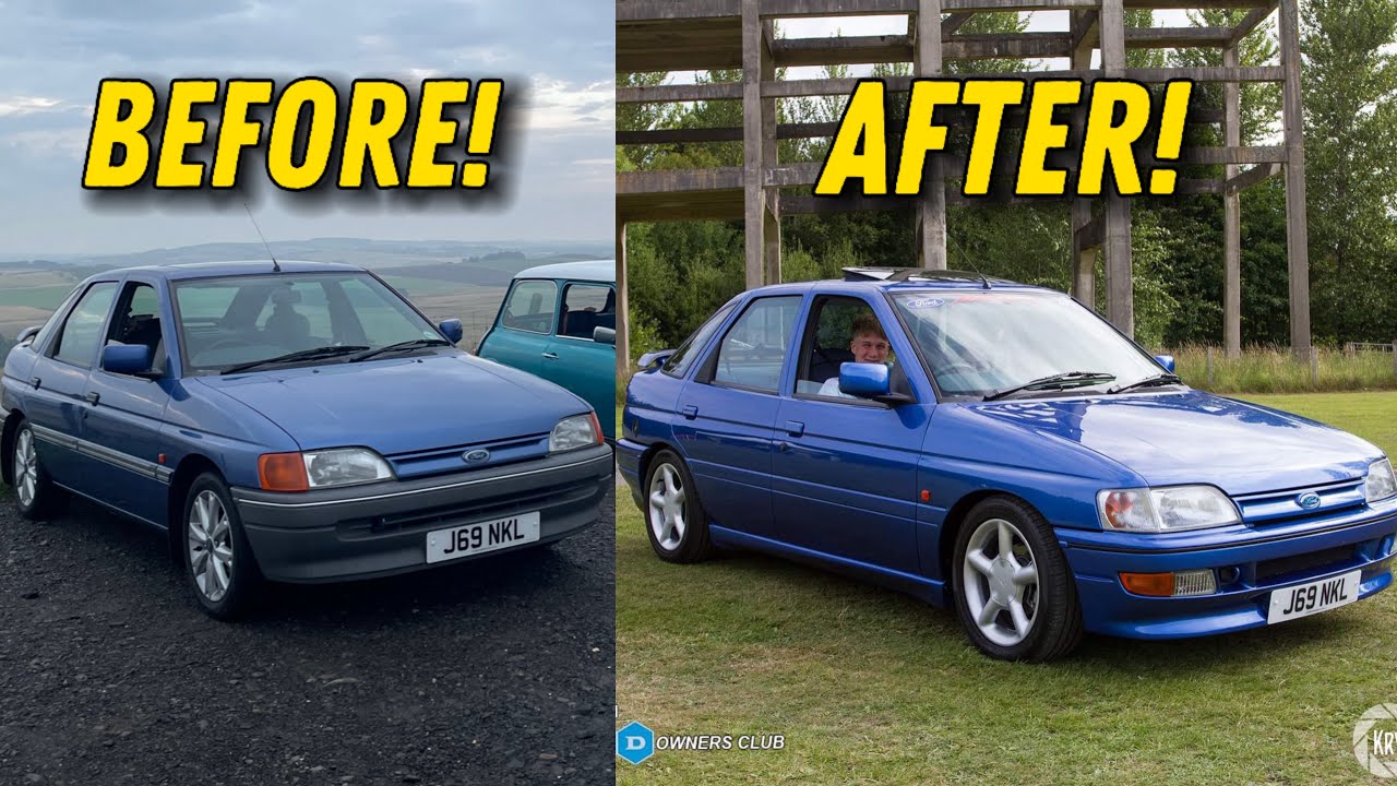 FULL BUILD - RESTORING A CLASSIC MK5 FORD ESCORT! - YouTube