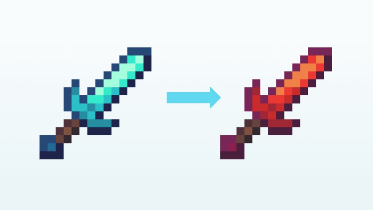 How to recolor with strong hue shifting - YouTube