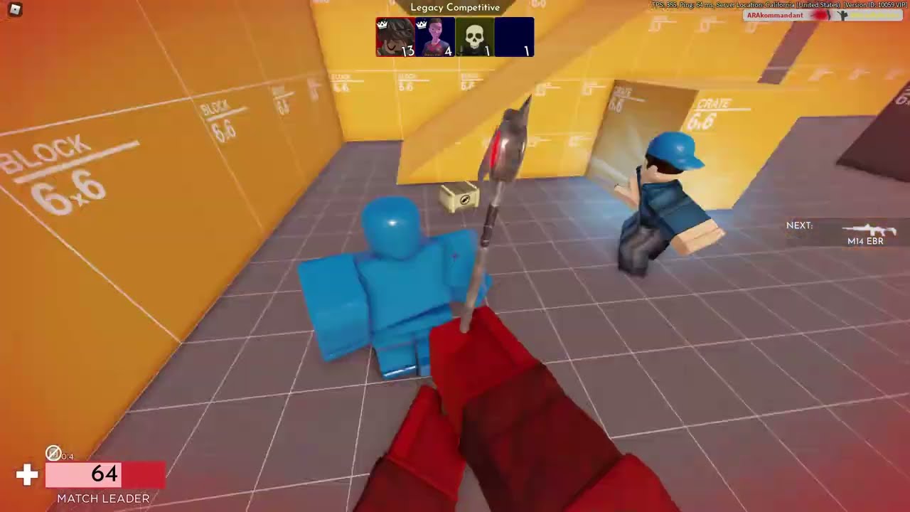 "How was that a backstab, he's cheating" | Roblox Arsenal Knifing Clip ...