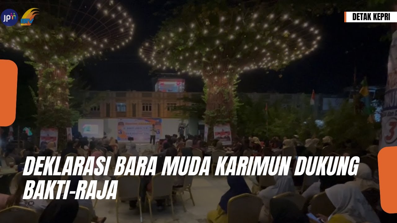 DEKLARASI BARA MUDA KARIMUN DUKUNG BAKTI RAJA - YouTube