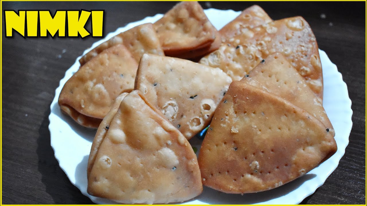 Nimki in Assamese Recipe | Tea Time Snacks | Crispy Nimki Namkeen | How ...