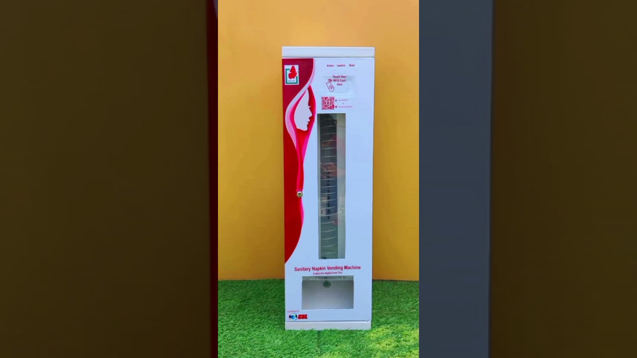 Hygiene Vendy Spiral 2.0 Model : Smart Sanitary Napkin Vending Machine ...