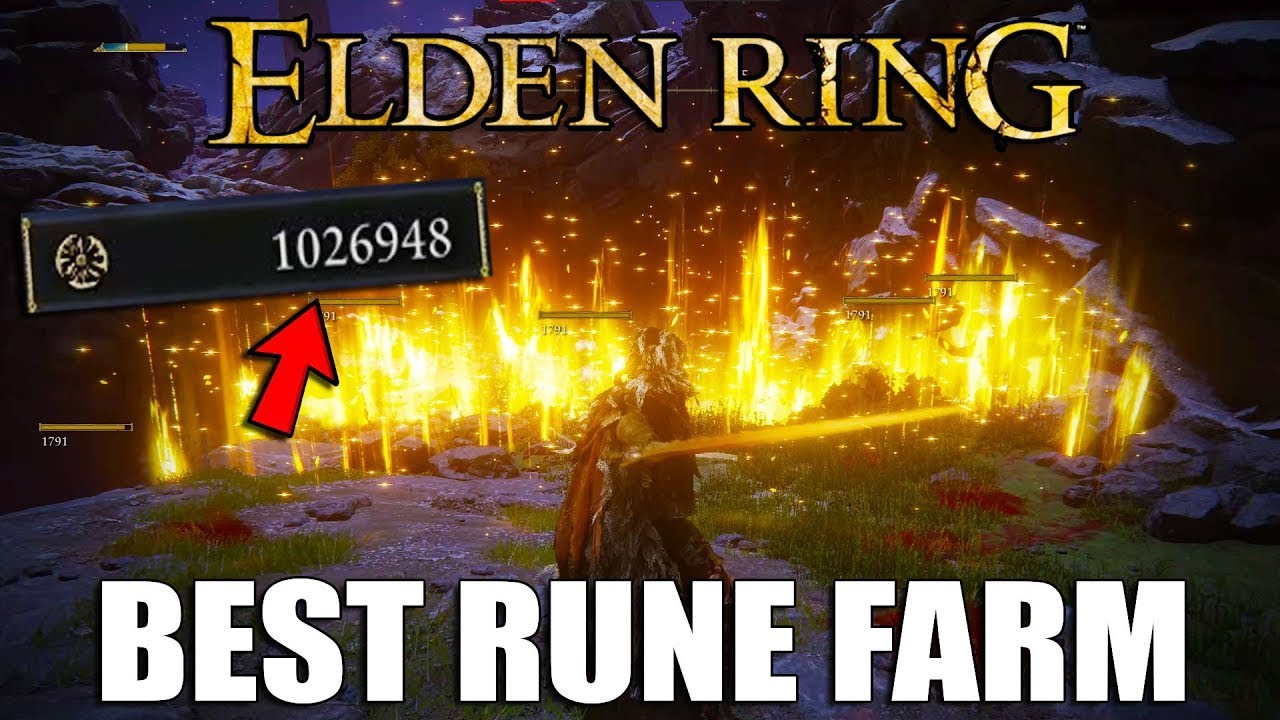 ELDEN RING BEST RUNE FARM! NO QUEST & NO HALIGTREE MEDALLION! - YouTube