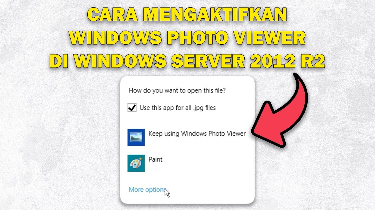 Install Windows Photo Viewer Di Windows Server 2012 R2 – Netzdot