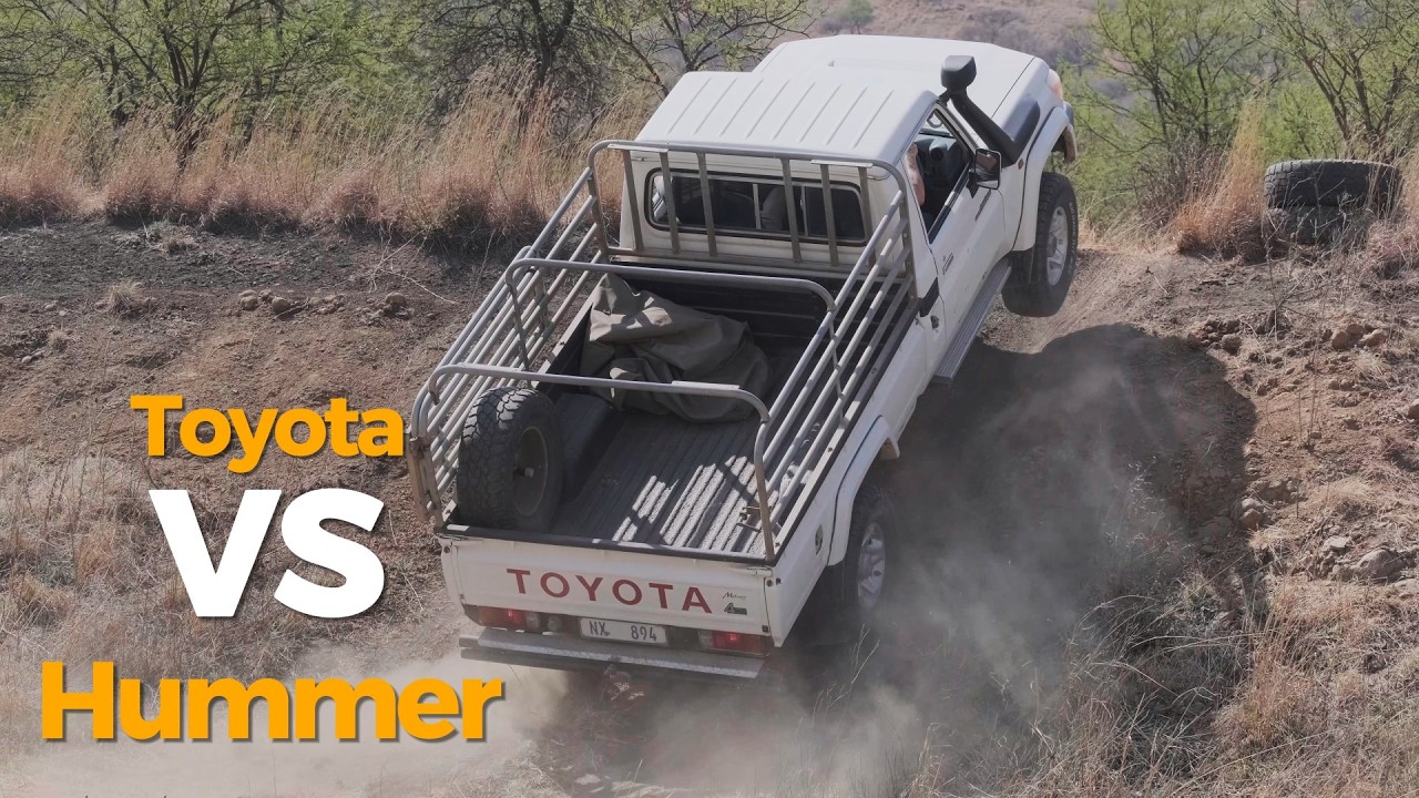 Hummer H2 vs Toyota off-road? #toyota #hummer #epicfail - YouTube